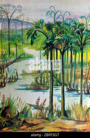 Cambrian Period, Illustration Stock Photo - Alamy