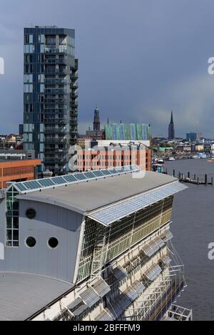 Cruise Center, Altona District, Hamburg, Germany, Europe Stock Photo ...
