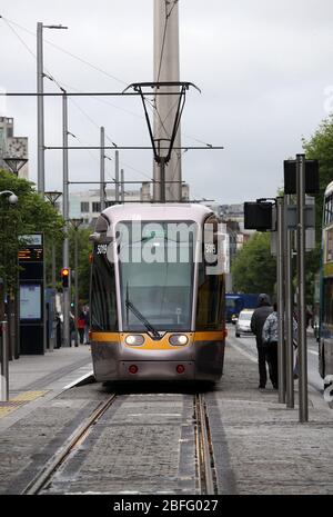 LUAS is the Irish light rail/tram system servicing Dublin, Ireland ...