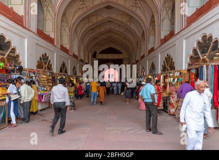 The Chatta Chowk, Red Fort, Delhi Stock Photo - Alamy