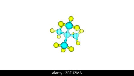 Neopentane is a double-branched-chain alkane with five carbon atoms ...