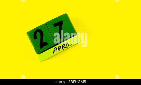April calender background Stock Photo - Alamy