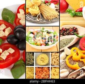 Halloween party Italian black pasta decorated horror olives like eyes ...