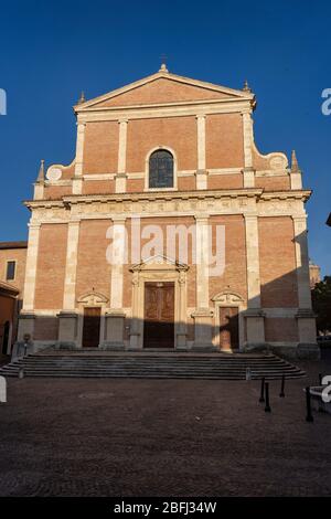 Fabriano, Ancona, Marche, Italy: exterior of historic buildings. The ...