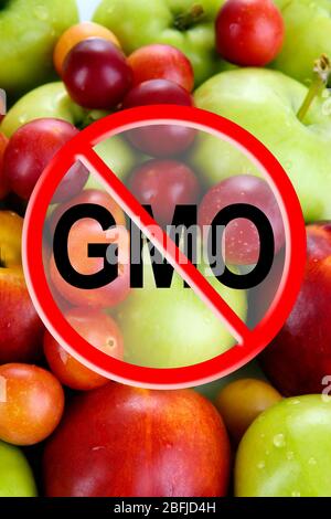 Fresh fruits without gmo Stock Photo - Alamy