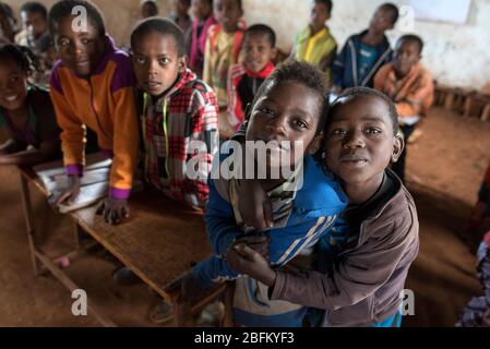 Traditional Dorze tribe house in Chencha , Ethiopia Stock Photo - Alamy