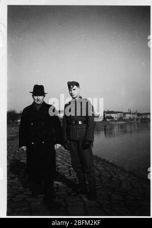 WW2 period, SS soldiers in Dresden Zoo, Germany Stock Photo - Alamy