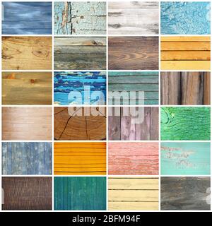 Big collection of different wooden backgrounds Stock Photo - Alamy