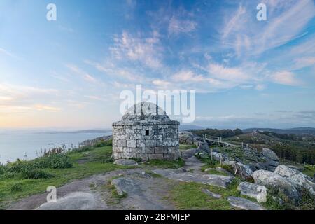 The Facho of Donon, an ancient stone lighthouse for guiding sailors in ...