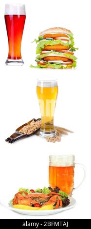 A closeup of various types of snacks in baskets Stock Photo - Alamy