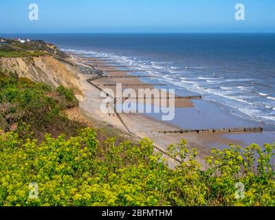 Sidestrand Trimingham cliffs Stock Photo - Alamy