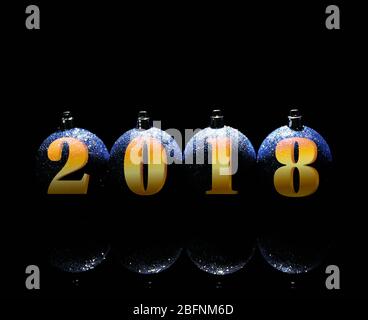 Baubles and string lights decorate a Christmas tree on Kelnskyi ...