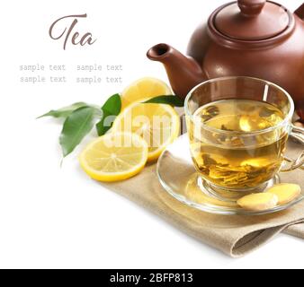 Part of black glass saucer closeup isolated on white background Stock ...