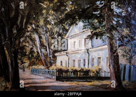 A house in Votkinsk where Pyotr Tchaikovsky a famous Russian composer ...