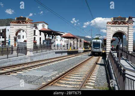 view of Los Angeles Metro Rail - Public Transport of Los Angeles County ...