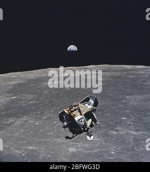 Apollo 11, Lunar Module Ascent, 1969 Stock Photo - Alamy