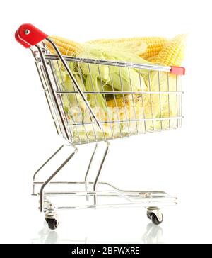 Trolley and pop corn Stock Photo - Alamy