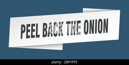 peel back the onion banner template. peel back the onion ribbon label ...