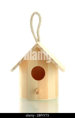 Nesting box isolated on white Stock Photo - Alamy