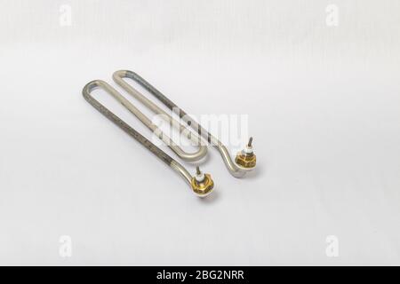 An old heating element conductor of autoclave oven which is used for ...