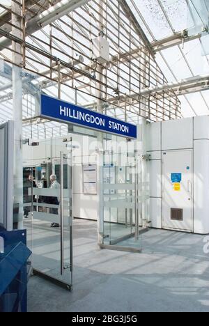 Hillingdon Underground Station, Long Lane, Hillingdon, Uxbridge UB10 ...