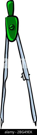 circle, object, compass math, icon, vintage tool, high school geometry ...