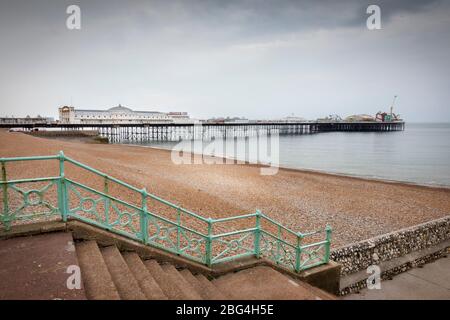 the lock down in Brighton Stock Photo - Alamy