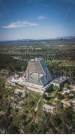 Temple of Monte Grisa pilgrimage church, Santuario Nazionale a Maria ...