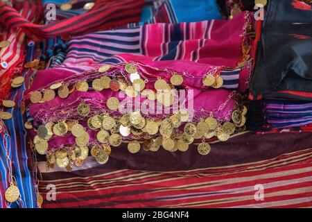 Plenty of fake gold coins are on canvas Stock Photo - Alamy