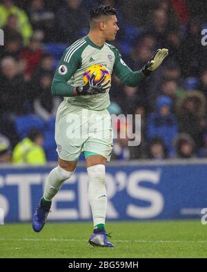 Neil Etheridge of Cardiff City during the Premier League match at the ...