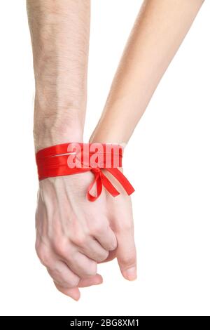 mans hands tied together Stock Photo - Alamy