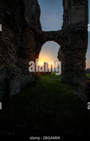 Binham Priory, Norfolk, Church and Monastic ruins, English medieval ...