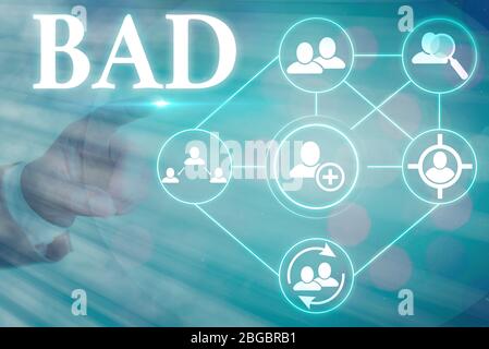 Conceptual hand writing showing Unhappy Employee. Concept meaning a ...