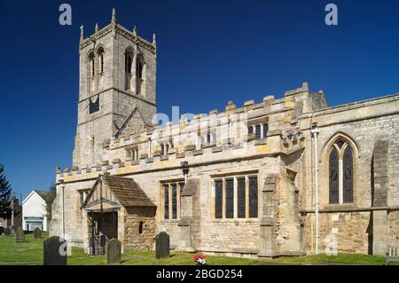 St Mary's Church Sprotbrough Doncaster South Yorkshire England UK Stock ...