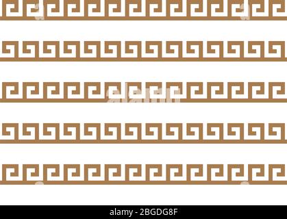Greek motives texture. Greek key seamless texture Stock Vector Image ...