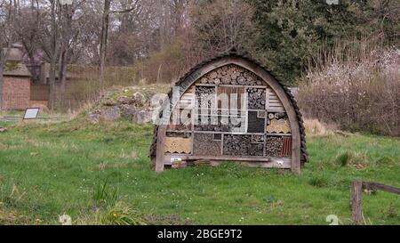 Insect house Insect house Stock Photo - Alamy