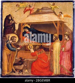 THE ADORATION OF THE MAGI, by Giotto, 1320, Italian Proto-Renaissance ...