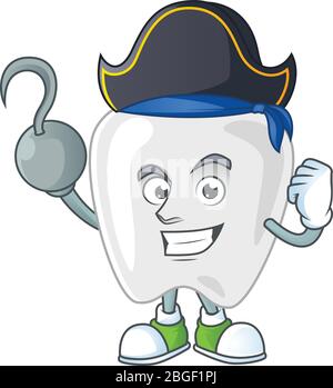 Pirate tooth character cartoon style Stock Vector Image & Art - Alamy