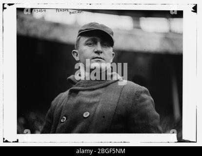 Herbert 'Hub' Perdue, Boston NL (baseball), Photograph shows baseball ...