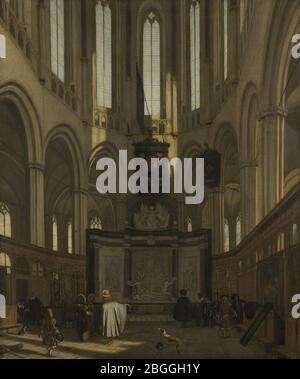 Het praalgraf van De Ruyter in de Nieuwe Kerk te Amsterdam Stock Photo ...