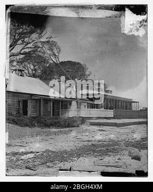 Hilton Head, South Carolina. Headquarters of General David Hunter Stock ...