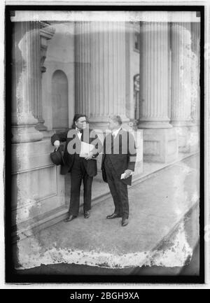 Hiram Johnson & Wm. E. Borah Stock Photo - Alamy