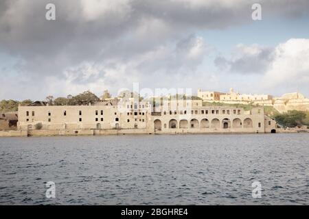 Lazzaretto quarantine hospital, Manoel Island, Valletta, Malta Stock ...