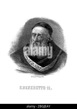 POPE BENEDICTUS II Stock Photo - Alamy