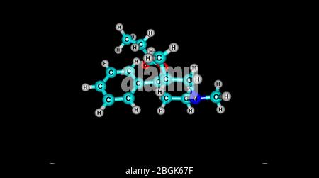 Prodine - Prisilidine - molecular structure. It is an opioid analgesic ...