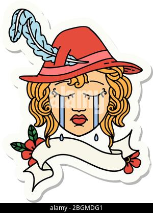 icon of human bard character face Stock Vector Image & Art - Alamy