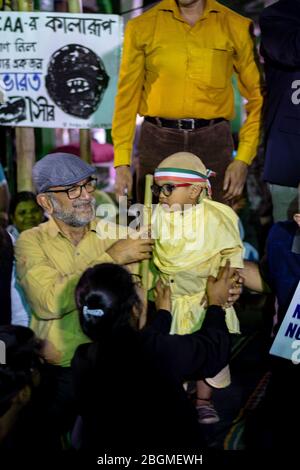 Artwork showing protest against Citizenship Amendment Act, National ...