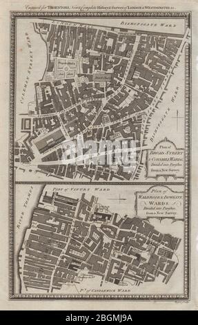 Walbrook & Dowgate Wards. City of London Thames & Cannon St. BOWEN ...