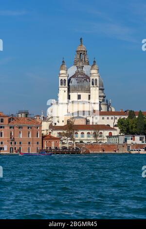Interior of Santa Maria della Salute, one of the most visited church in ...