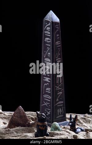 Ancient Egyptian hieroglyphics. Vintage background Stock Photo - Alamy